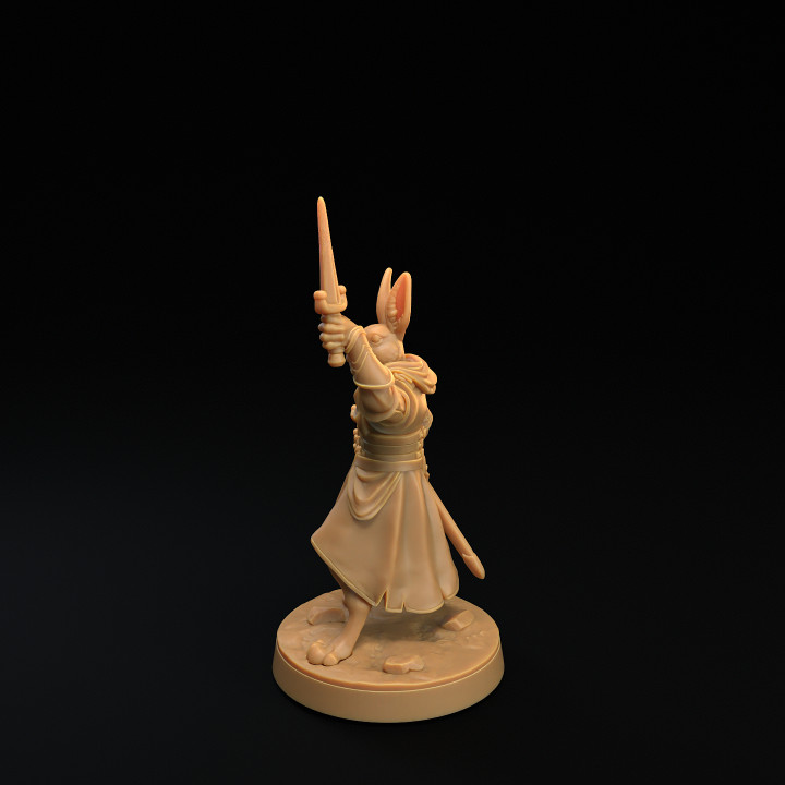 3D Printable Rabbitfolk | PRESUPPORTED | Revenge of the Farmomancer by ...