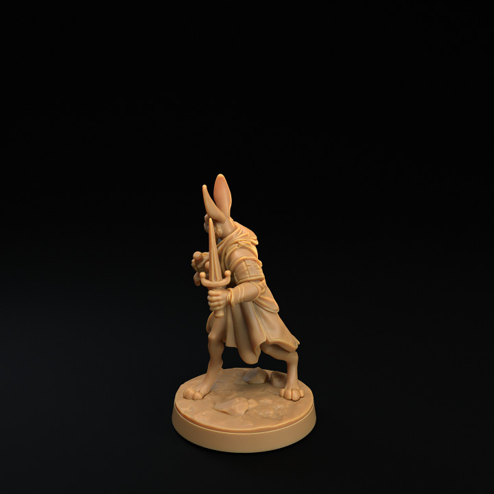 3D Printable Rabbitfolk | PRESUPPORTED | Revenge of the Farmomancer by ...