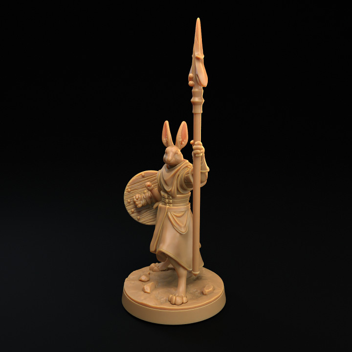 3D Printable Rabbitfolk | PRESUPPORTED | Revenge of the Farmomancer by ...