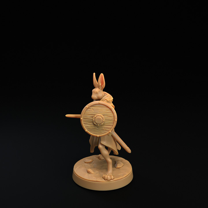 3D Printable Rabbitfolk | PRESUPPORTED | Revenge of the Farmomancer by ...