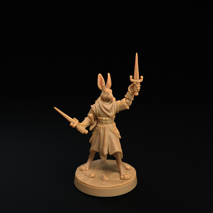 3D Printable Rabbitfolk | PRESUPPORTED | Revenge of the Farmomancer by ...