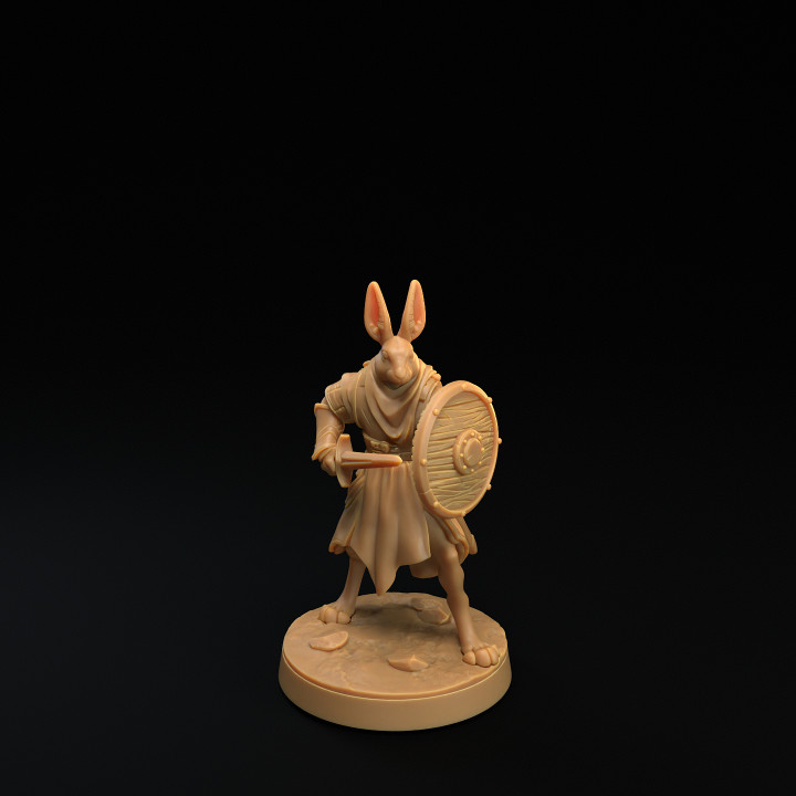 3D Printable Rabbitfolk | PRESUPPORTED | Revenge of the Farmomancer by ...