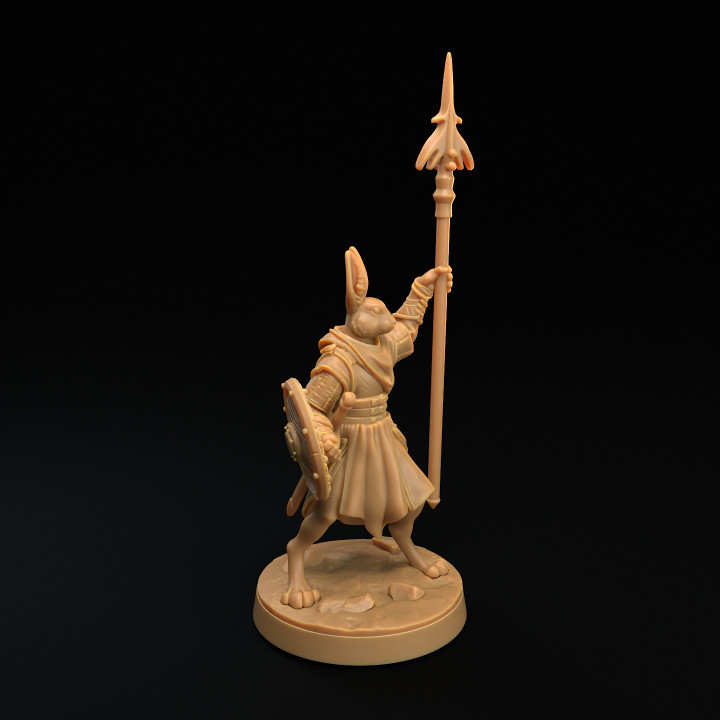 3D Printable Rabbitfolk | PRESUPPORTED | Revenge of the Farmomancer by ...