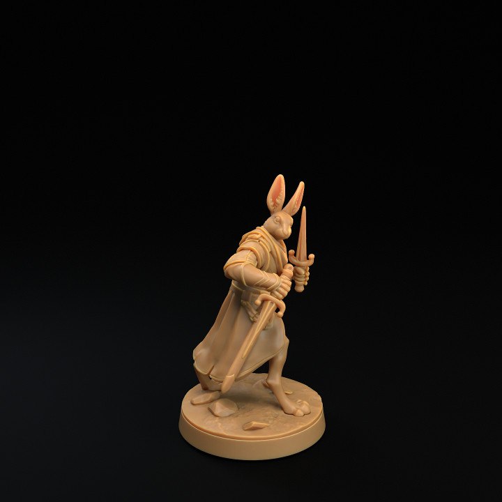 3D Printable Rabbitfolk | PRESUPPORTED | Revenge of the Farmomancer by ...
