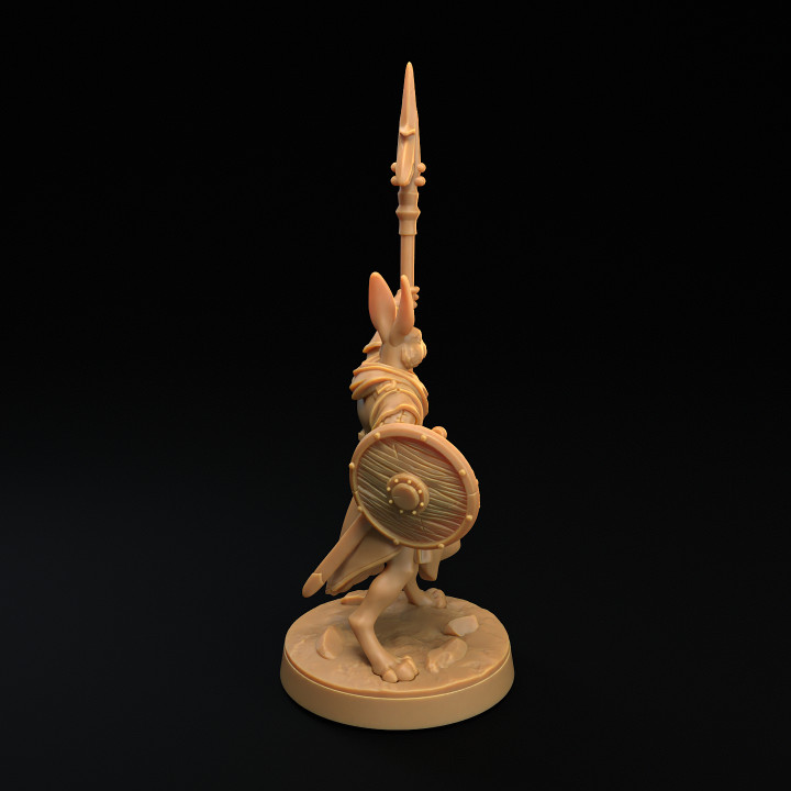 3D Printable Rabbitfolk | PRESUPPORTED | Revenge of the Farmomancer by ...