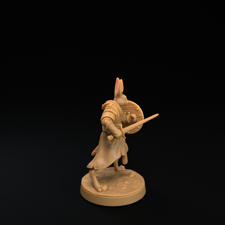 3D Printable Rabbitfolk | PRESUPPORTED | Revenge of the Farmomancer by ...