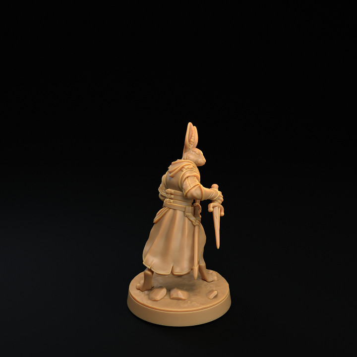 3D Printable Rabbitfolk | PRESUPPORTED | Revenge of the Farmomancer by ...