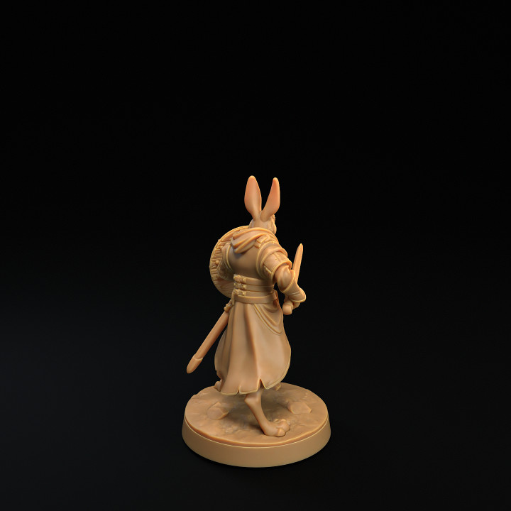 3D Printable Rabbitfolk | PRESUPPORTED | Revenge of the Farmomancer by ...