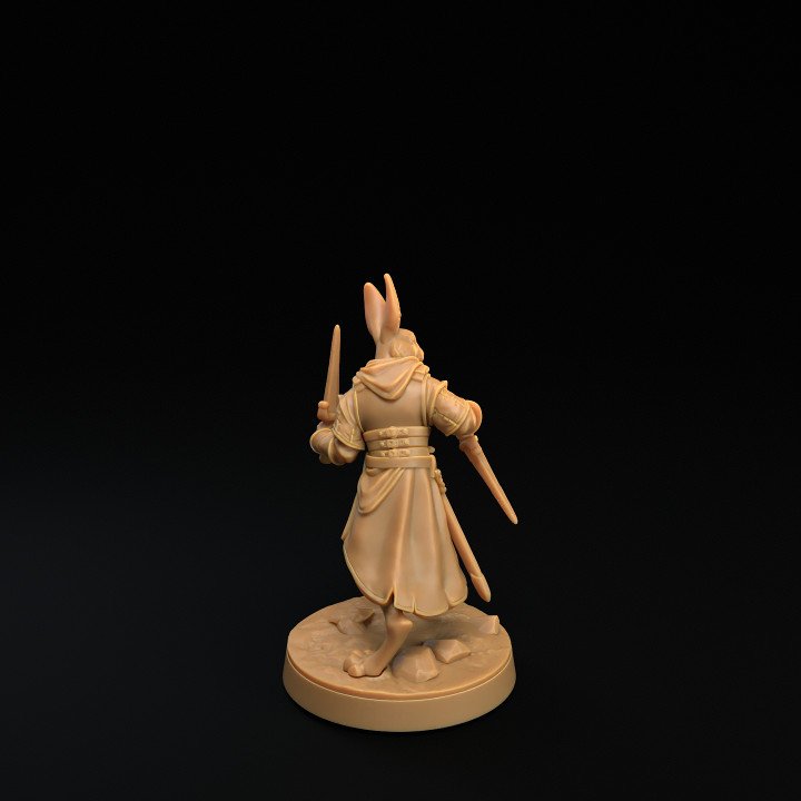 3D Printable Rabbitfolk | PRESUPPORTED | Revenge of the Farmomancer by ...