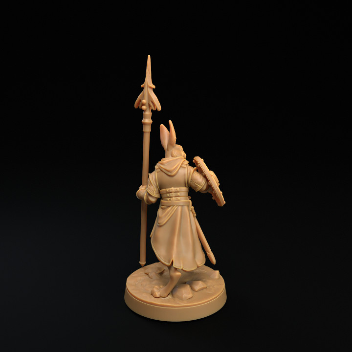 3D Printable Rabbitfolk | PRESUPPORTED | Revenge of the Farmomancer by ...