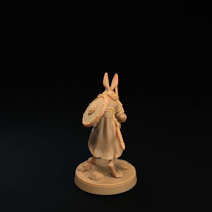 3D Printable Rabbitfolk | PRESUPPORTED | Revenge of the Farmomancer by ...