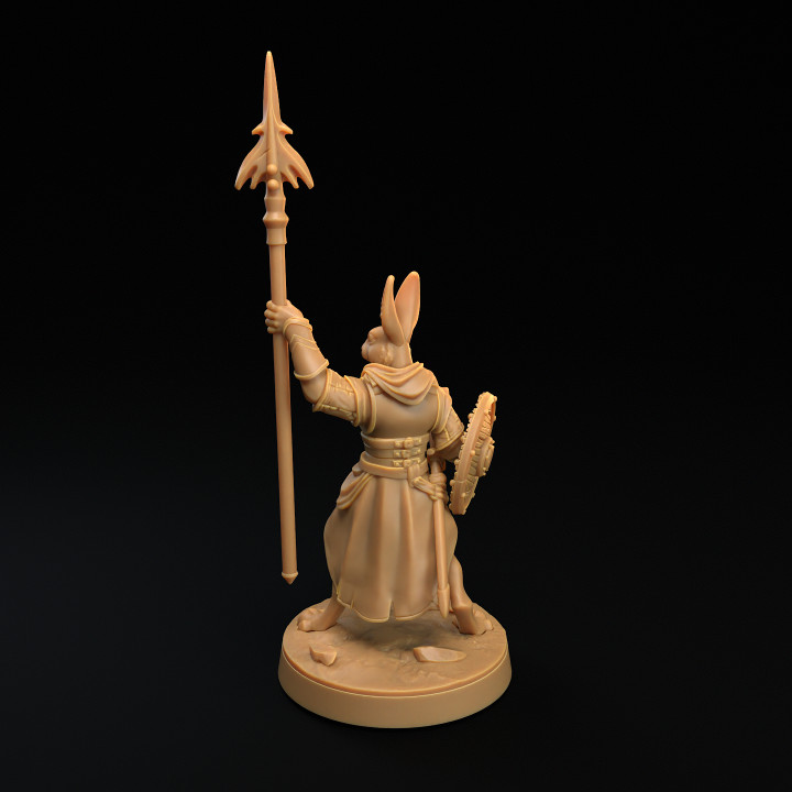 3D Printable Rabbitfolk | PRESUPPORTED | Revenge of the Farmomancer by ...