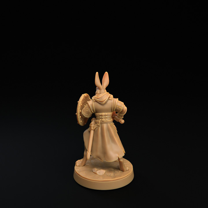 3D Printable Rabbitfolk | PRESUPPORTED | Revenge of the Farmomancer by ...
