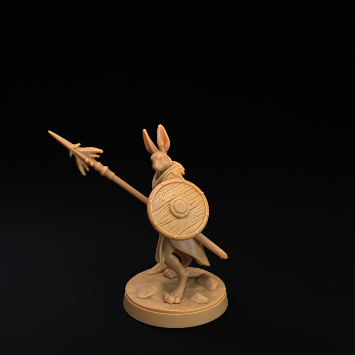 3D Printable Rabbitfolk | PRESUPPORTED | Revenge of the Farmomancer by ...