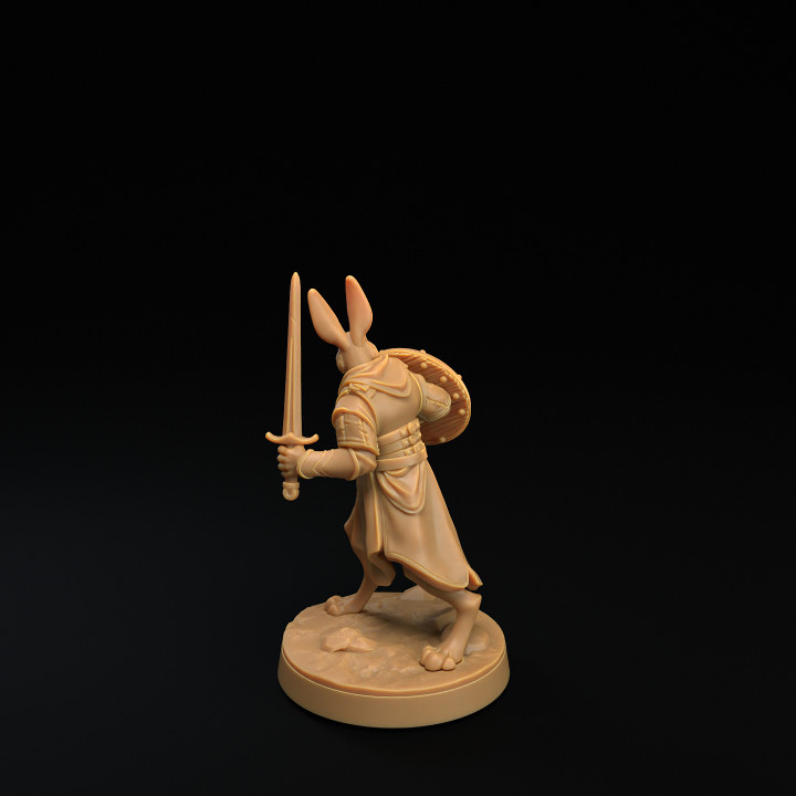 3D Printable Rabbitfolk | PRESUPPORTED | Revenge of the Farmomancer by ...
