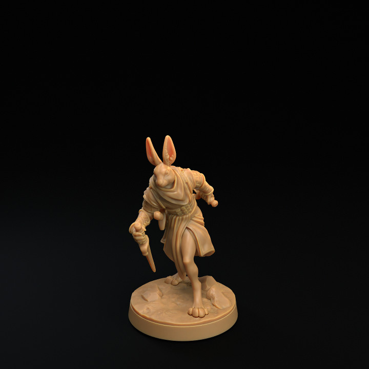 3D Printable Rabbitfolk | PRESUPPORTED | Revenge of the Farmomancer by ...
