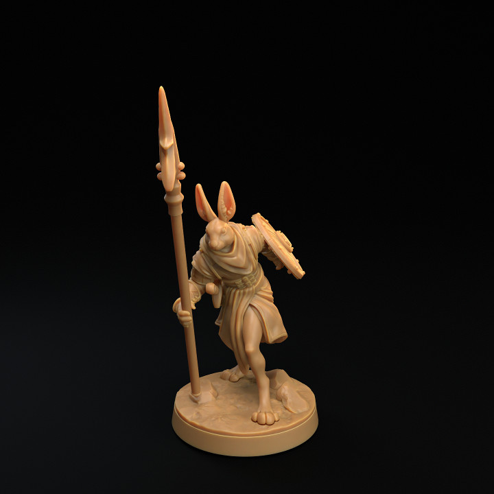 3D Printable Rabbitfolk | PRESUPPORTED | Revenge of the Farmomancer by ...