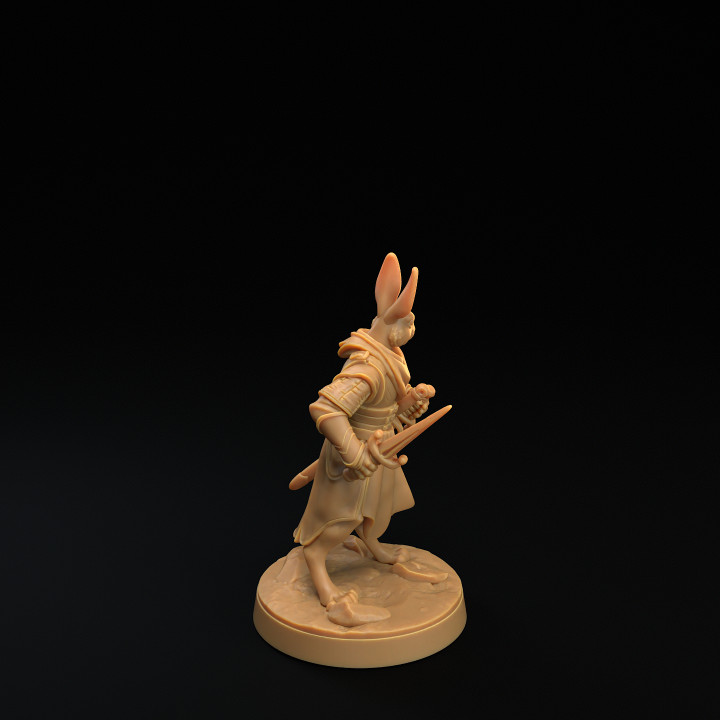 3D Printable Rabbitfolk | PRESUPPORTED | Revenge of the Farmomancer by ...