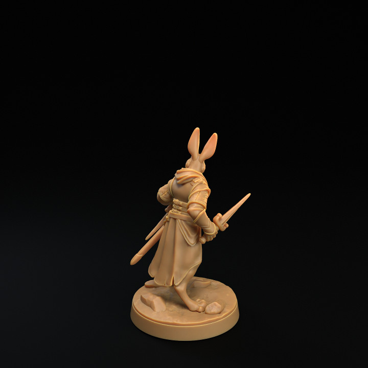 3D Printable Rabbitfolk | PRESUPPORTED | Revenge of the Farmomancer by ...