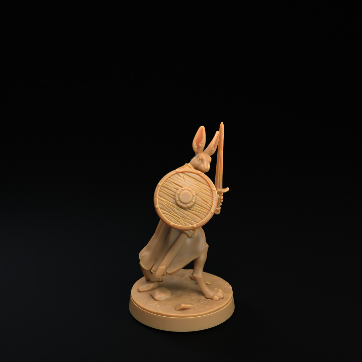 3D Printable Rabbitfolk | PRESUPPORTED | Revenge of the Farmomancer by ...