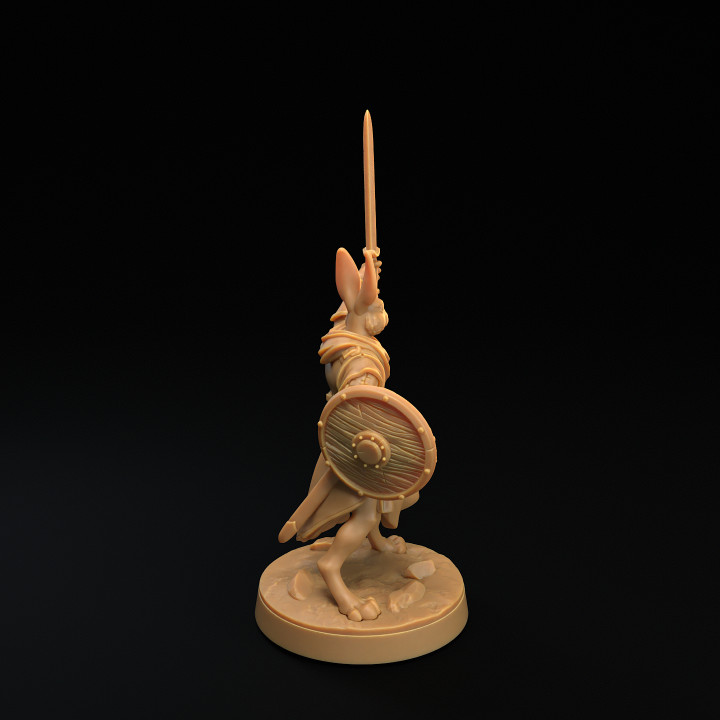 3D Printable Rabbitfolk | PRESUPPORTED | Revenge of the Farmomancer by ...