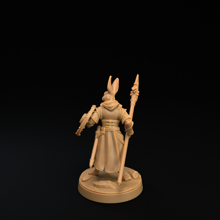 3D Printable Rabbitfolk | PRESUPPORTED | Revenge of the Farmomancer by ...