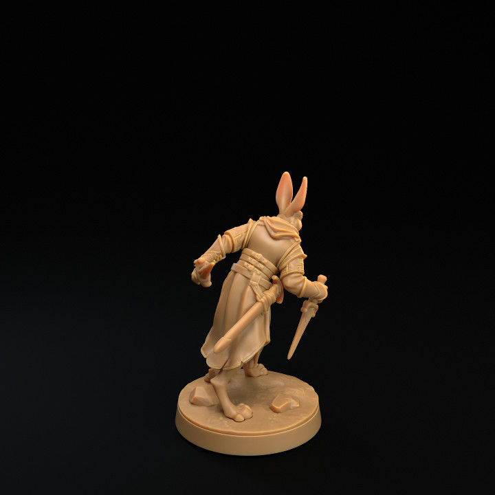 3D Printable Rabbitfolk | PRESUPPORTED | Revenge of the Farmomancer by ...