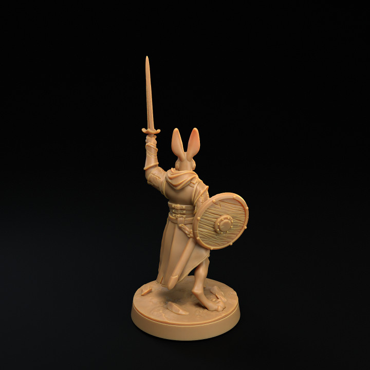3D Printable Rabbitfolk | PRESUPPORTED | Revenge of the Farmomancer by ...