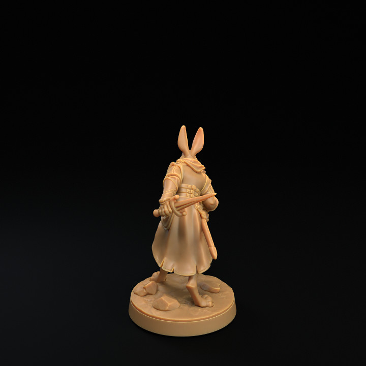 3D Printable Rabbitfolk | PRESUPPORTED | Revenge of the Farmomancer by ...