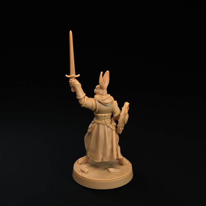 3D Printable Rabbitfolk | PRESUPPORTED | Revenge of the Farmomancer by ...