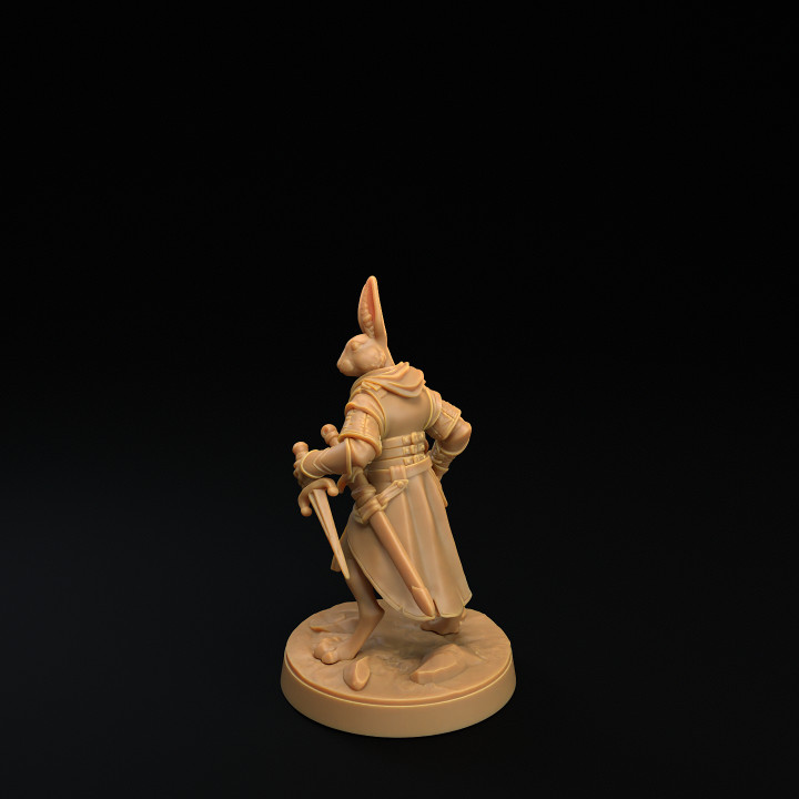 3D Printable Rabbitfolk | PRESUPPORTED | Revenge of the Farmomancer by ...