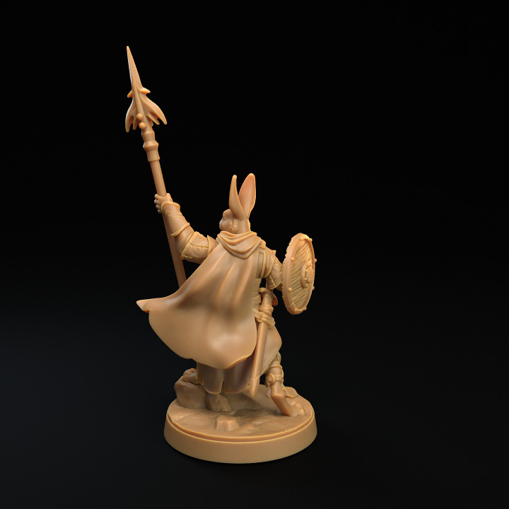 3D Printable Rabbit Heroes | PRESUPPORTED | Revenge of the Farmomancer ...