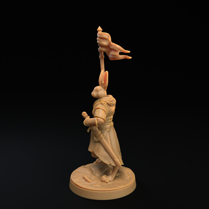 3D Printable Rabbit Heroes | PRESUPPORTED | Revenge of the Farmomancer ...