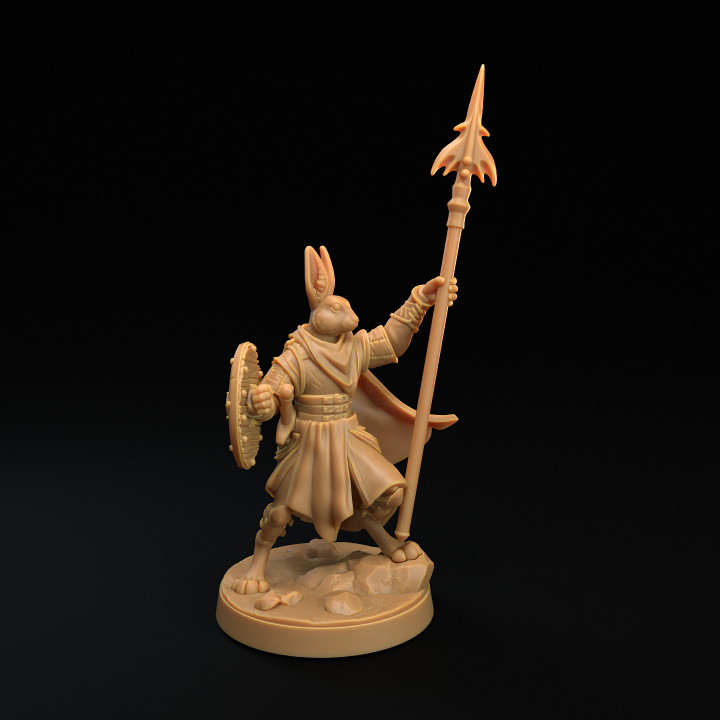 3D Printable Rabbit Heroes | PRESUPPORTED | Revenge of the Farmomancer ...