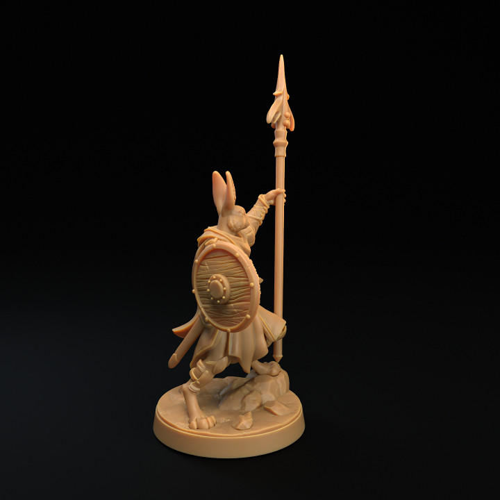 3D Printable Rabbit Heroes | PRESUPPORTED | Revenge of the Farmomancer ...