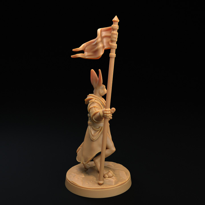 3D Printable Rabbit Heroes | PRESUPPORTED | Revenge of the Farmomancer ...