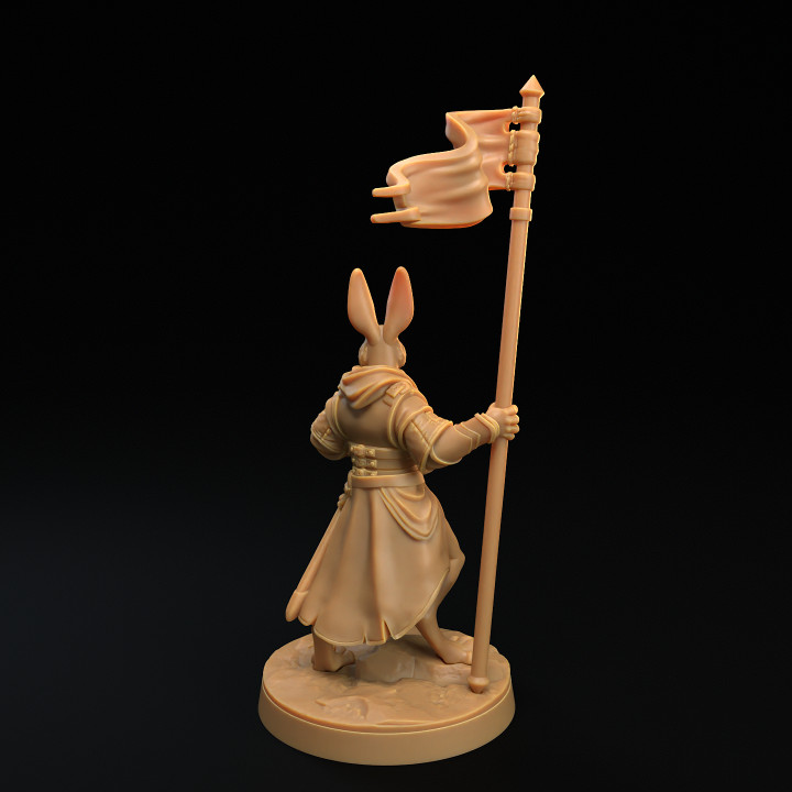 3D Printable Rabbit Heroes | PRESUPPORTED | Revenge of the Farmomancer ...