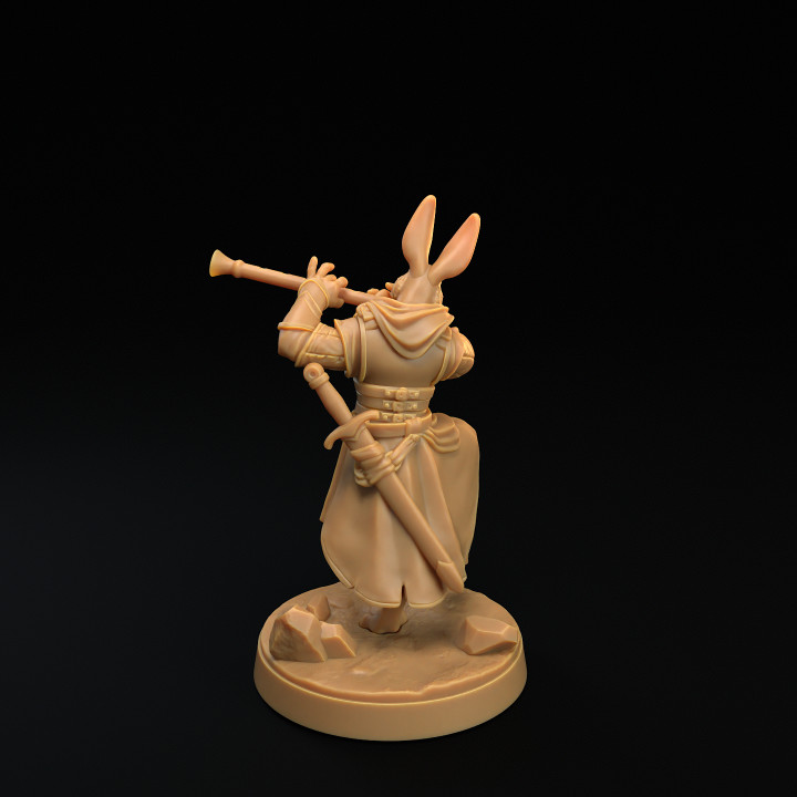 3D Printable Rabbit Heroes | PRESUPPORTED | Revenge of the Farmomancer ...