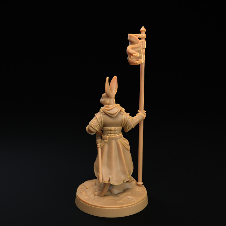 3D Printable Rabbit Heroes | PRESUPPORTED | Revenge of the Farmomancer ...