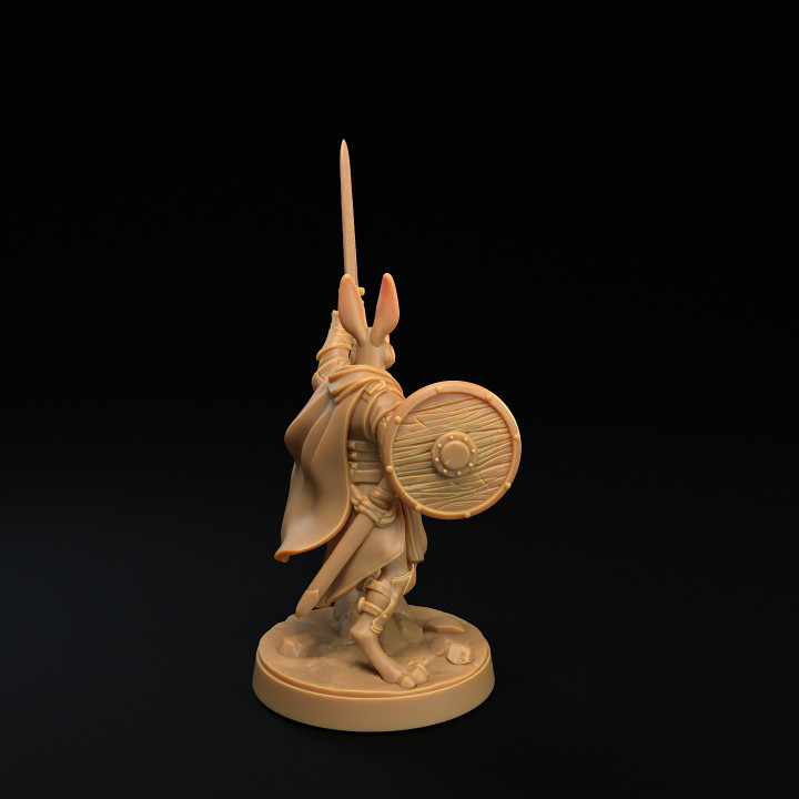 3D Printable Rabbit Heroes | PRESUPPORTED | Revenge of the Farmomancer ...