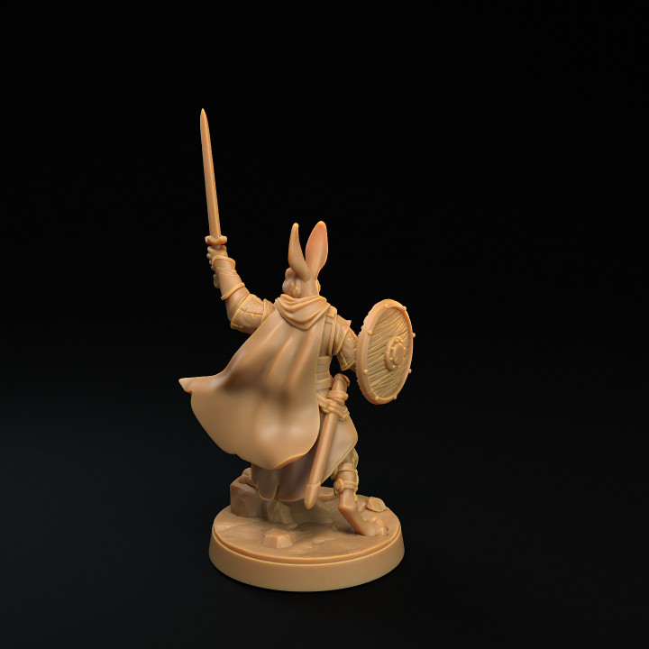3D Printable Rabbit Heroes | PRESUPPORTED | Revenge of the Farmomancer ...