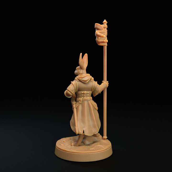 3D Printable Rabbit Heroes | PRESUPPORTED | Revenge of the Farmomancer ...