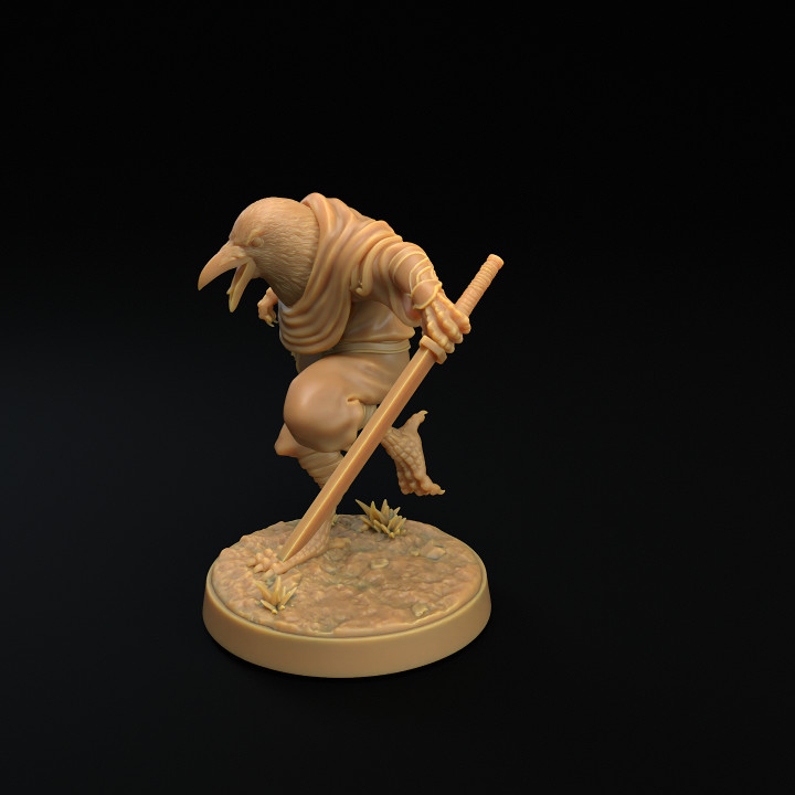 3D Printable Ravenfolk | PRESUPPORTED | Revenge of the Farmomancer by ...