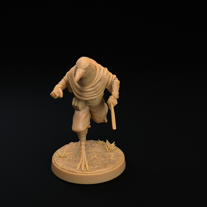 3D Printable Ravenfolk | PRESUPPORTED | Revenge of the Farmomancer by ...