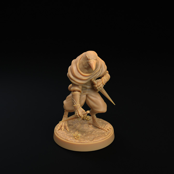 3D Printable Ravenfolk | PRESUPPORTED | Revenge of the Farmomancer by ...