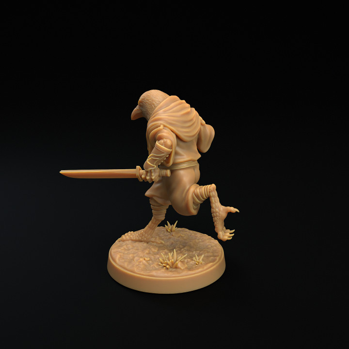 3D Printable Ravenfolk | PRESUPPORTED | Revenge of the Farmomancer by ...