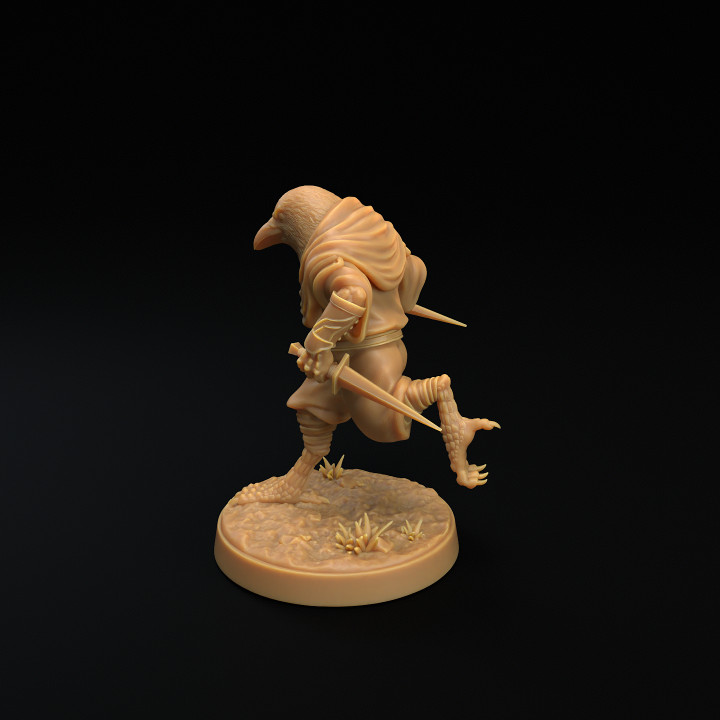 3D Printable Ravenfolk | PRESUPPORTED | Revenge of the Farmomancer by ...
