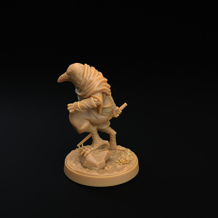 3D Printable Ravenfolk | PRESUPPORTED | Revenge of the Farmomancer by ...