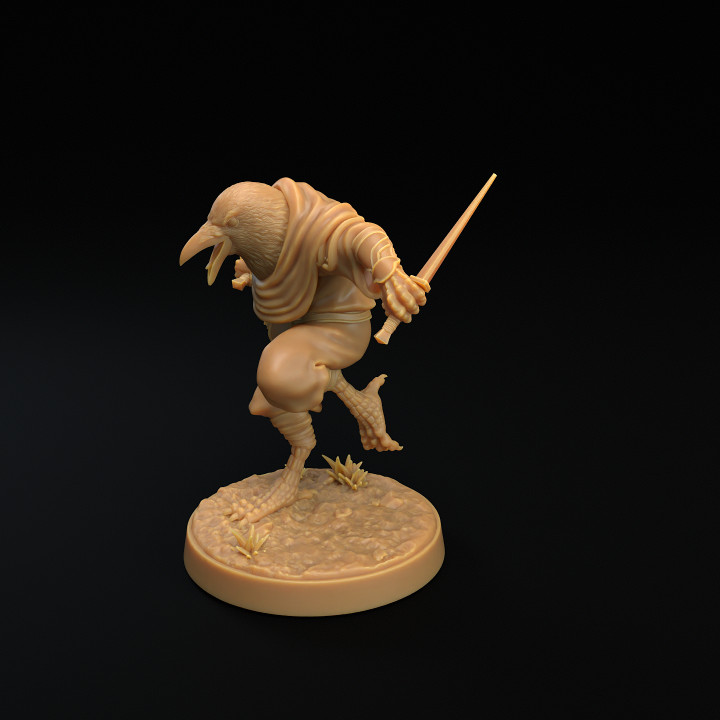3D Printable Ravenfolk | PRESUPPORTED | Revenge of the Farmomancer by ...