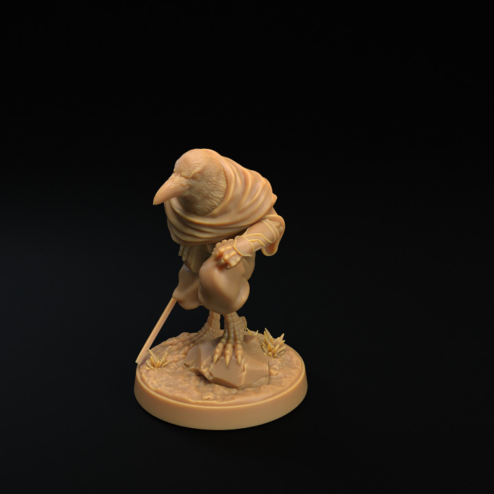 3D Printable Ravenfolk | PRESUPPORTED | Revenge of the Farmomancer by ...
